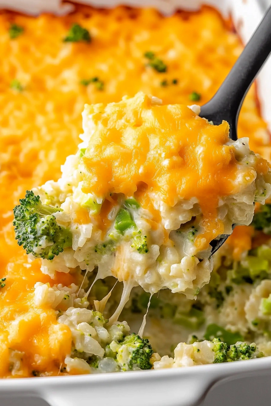 Cheesy Broccoli Casserole - quick family recipe